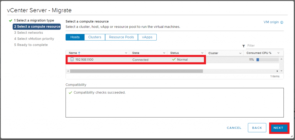 วิธีการ add ESXi Server และ การย้าย VM บน vCenter Server – AbleNet