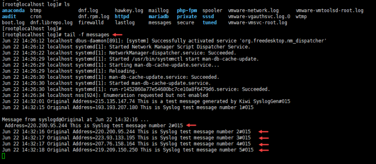 การติดตั้ง RSYSLOG บน CentOS 8 – AbleNet