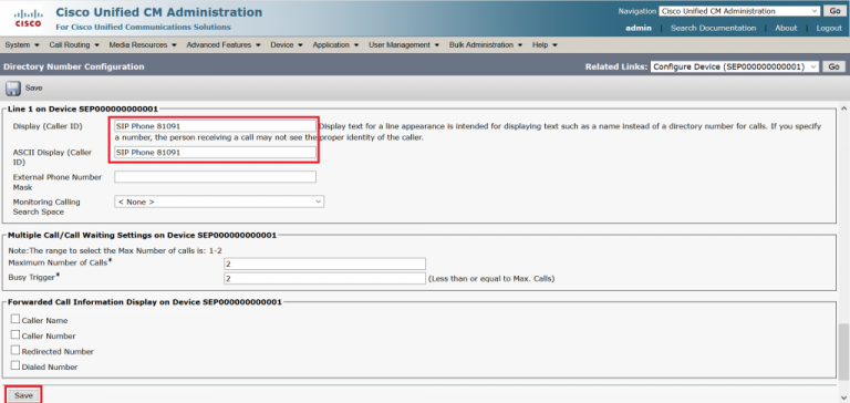 การ Register SIP Phone เข้า Cisco Unified Communications Manager (CUCM ...
