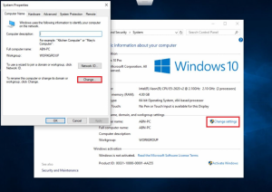 วิธีการ Join Domain จากเครื่อง Windows 10 Client – AbleNet