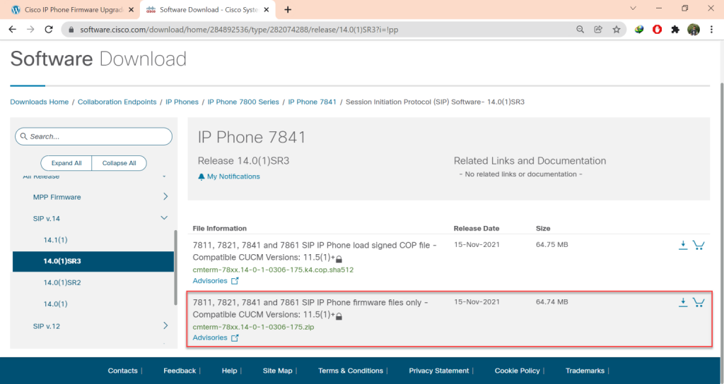 การอัพเกรด Cisco IP Phone firmware on CME – AbleNet