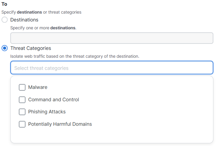 การสร้าง Policy RBI บน Cisco Secure Access – AbleNet