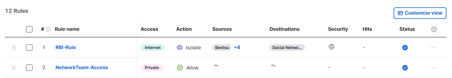 การสร้าง Policy RBI บน Cisco Secure Access – AbleNet