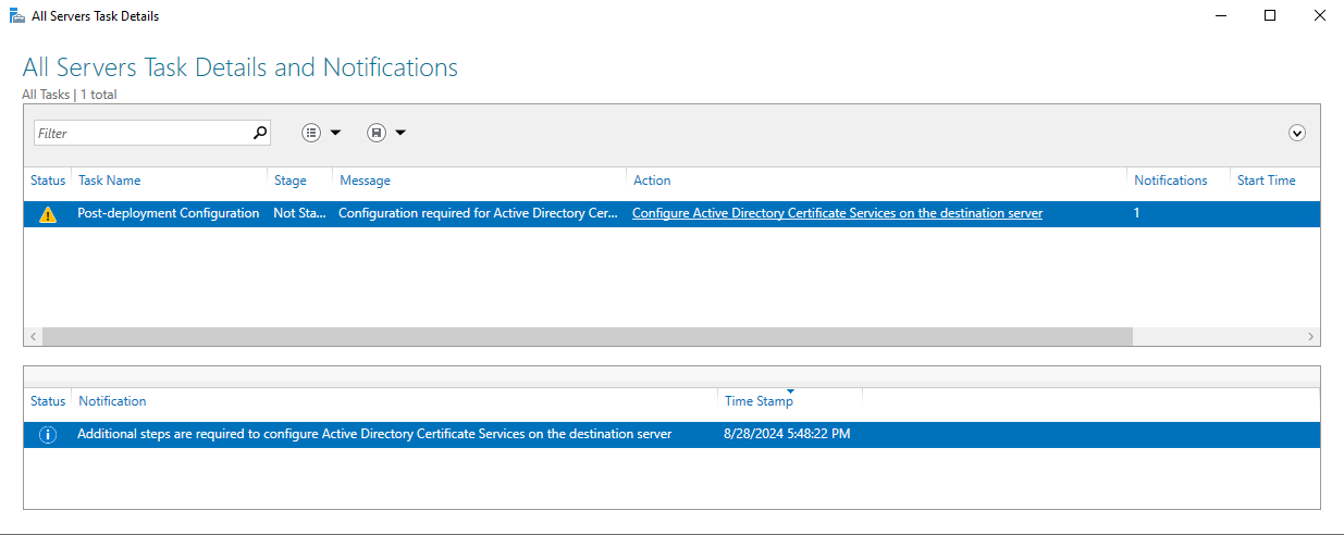 การติดตั้ง Active Directory Certificate Services (ADCS) Role บน Windows Server – AbleNet