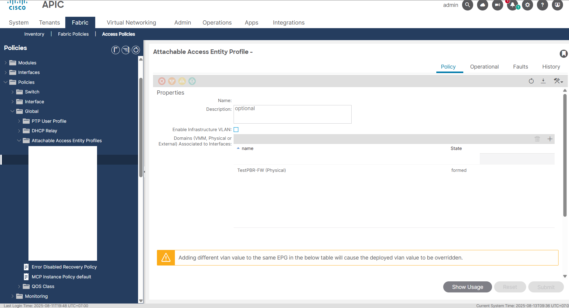 การ Config PBR บน Cisco ACI – AbleNet