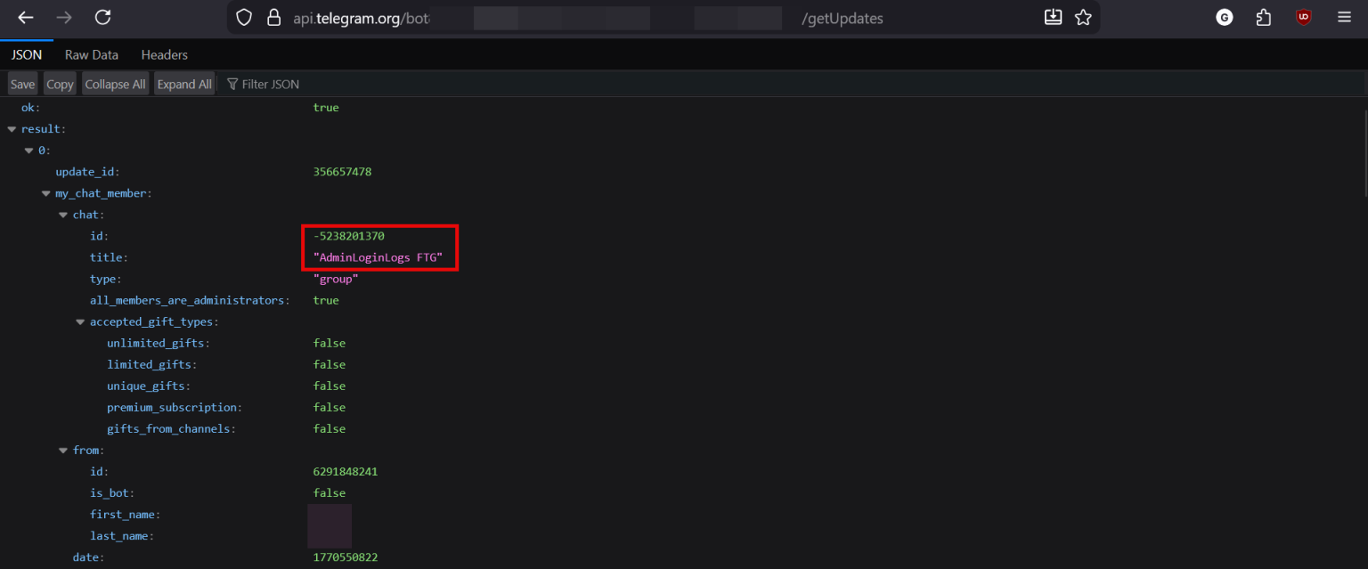 แจ้งเตือน Login Fortigate ผ่าน Webhook Telegram Bot API – AbleNet